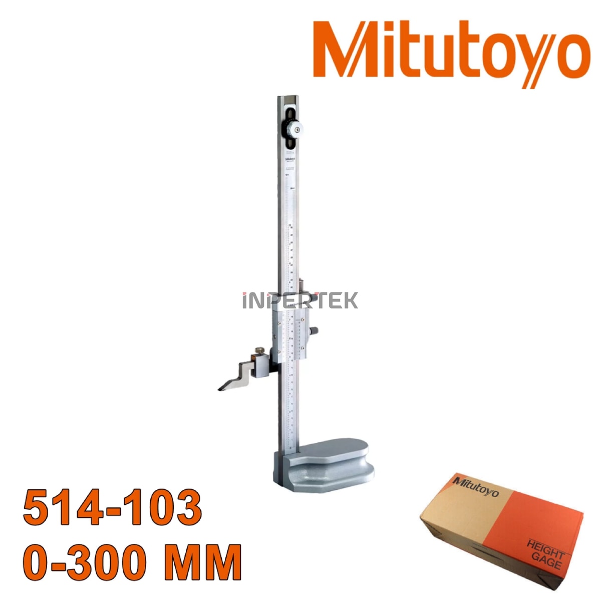 Height Gauge Manual 0-300 mm MITUTOYO 514-103 0.02 Manual Gage 12 Inch ...