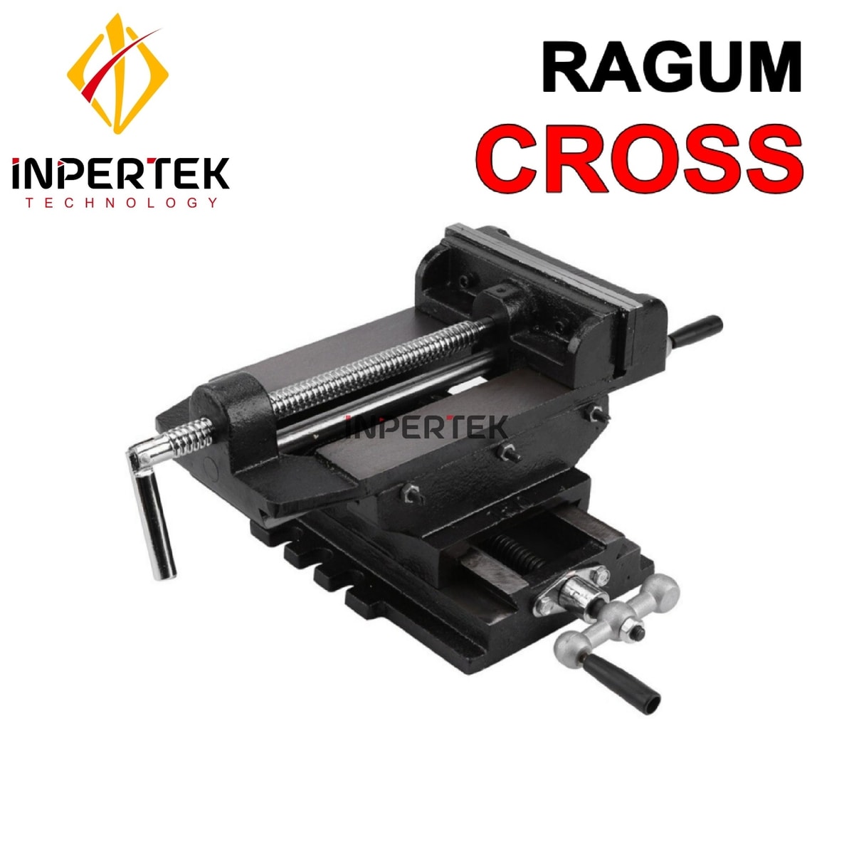 Ragum CROSS / Catok Vise Bench Silang