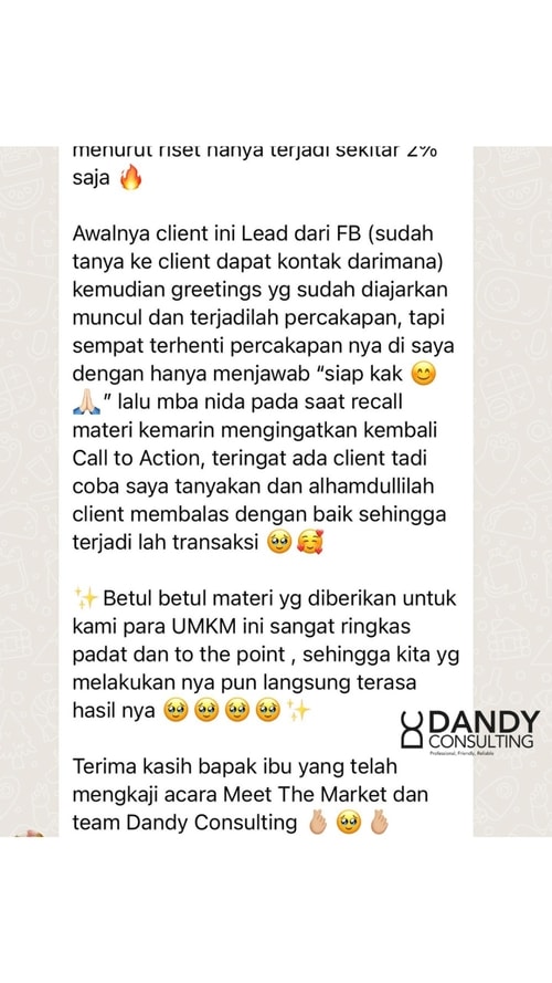 Training CS WA Fokus Closing Batch 11 - Ads